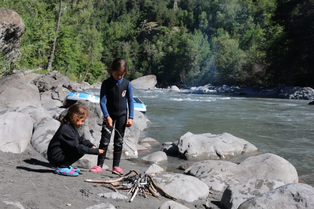 Rafting enfant sur le bas Guil dès 3 ans
