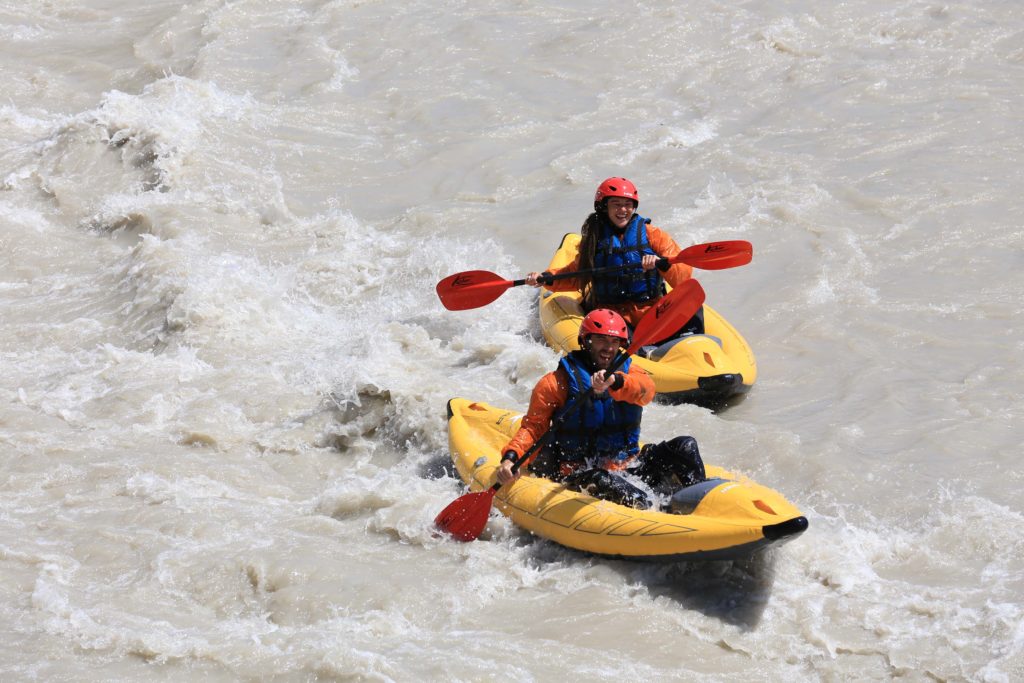 Air boat kayak gonflable Durance Guil