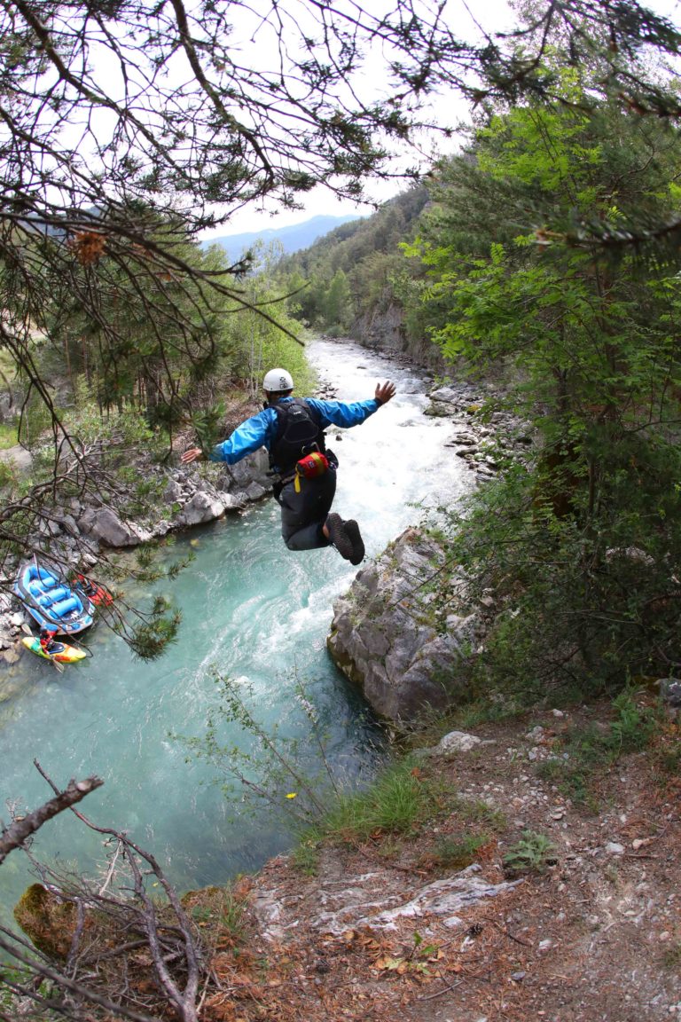 Rafting sportif sur le Guil, l'Ubaye et le Gyr