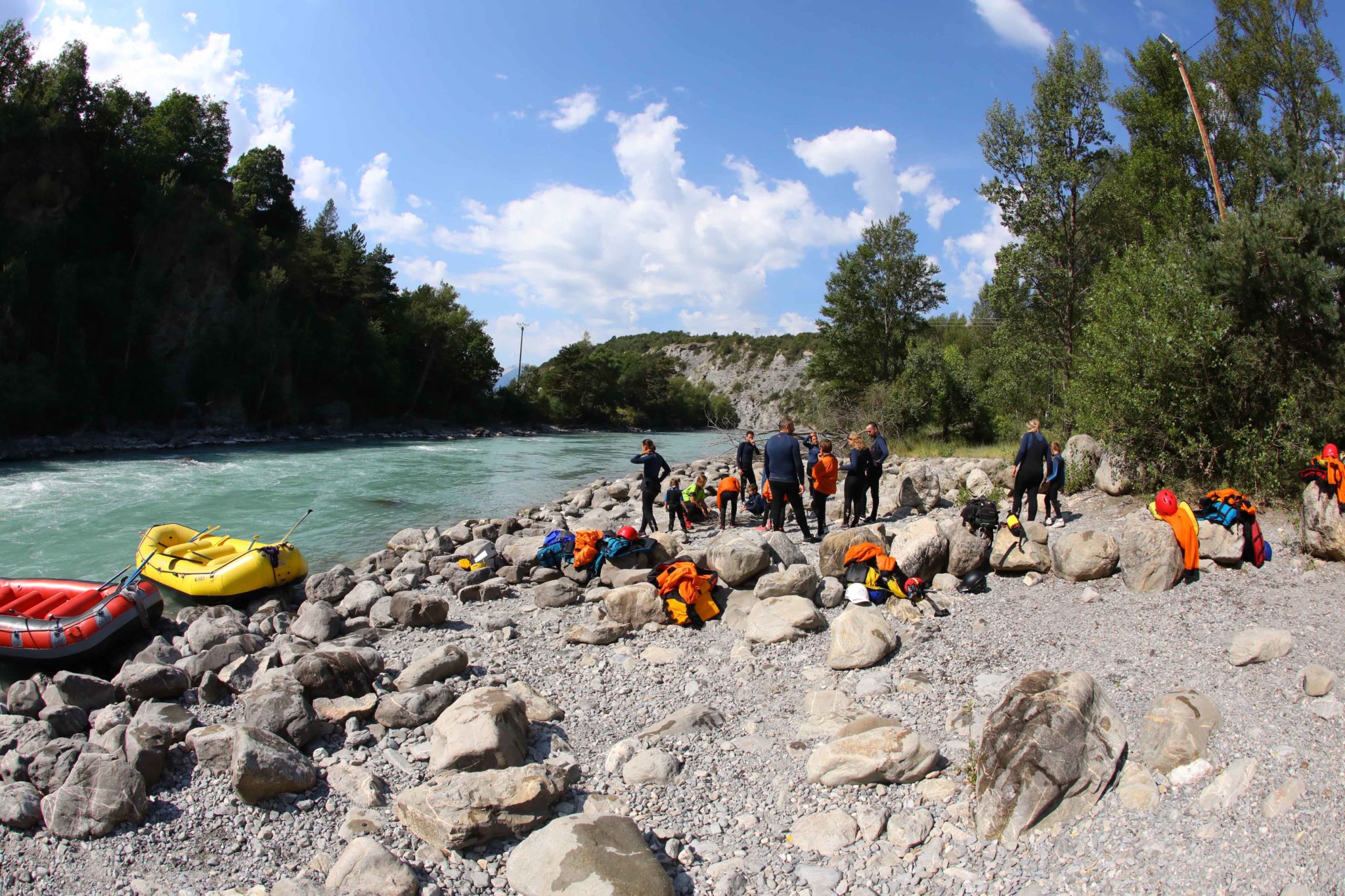 Rafting enfant sur le bas Guil dès 3 ans