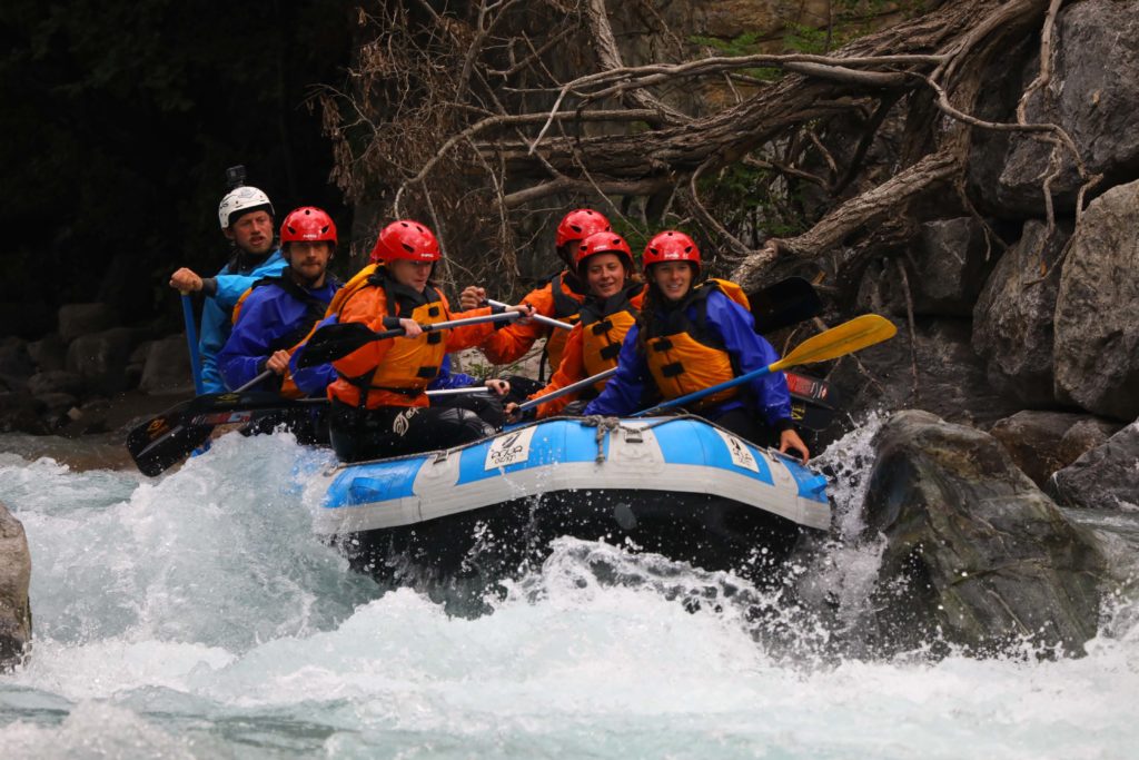 Rafting sportif sur le Guil, l'Ubaye et le Gyr